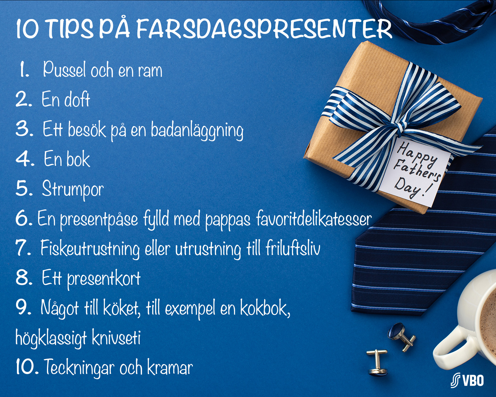 Vi firar igen alla pappor den andra söndagen i november – presenter och ingredienser till ...